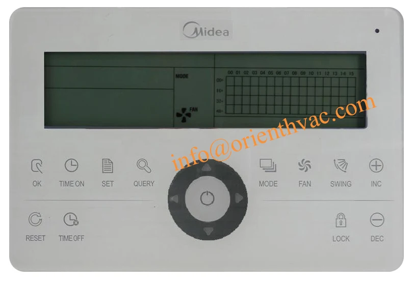 Air-conditioning-Room-thermostat-Touch-key-digital-display-temperature ...