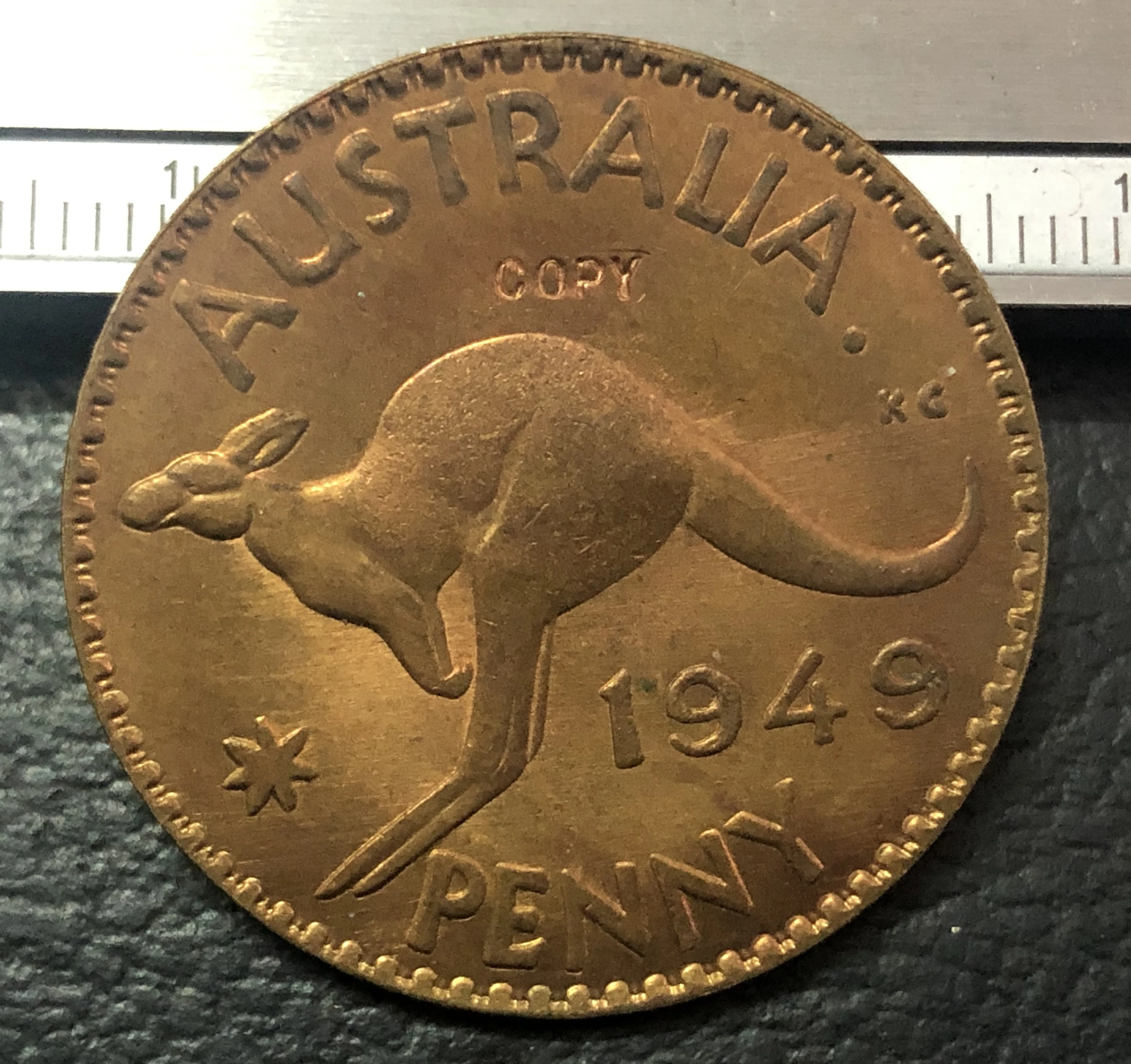 Aliexpress Buy 1949 Australia 1 Penny George VI Without IND IMP aliexpress-buy-1949-australia-1-penny-george-vi-without-ind-imp