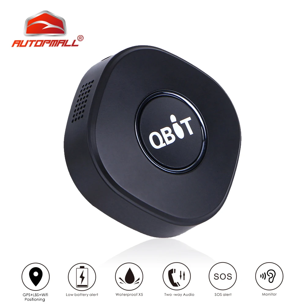 Mini Gps Tracker Children Tracker Gps Locator Jimi Qbit Waterproof Ipx5 ...