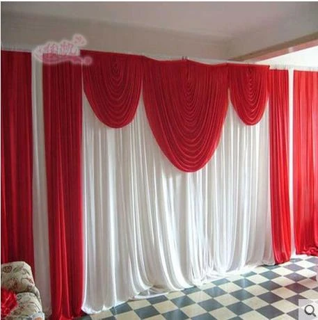 Red And Silver Wedding Background