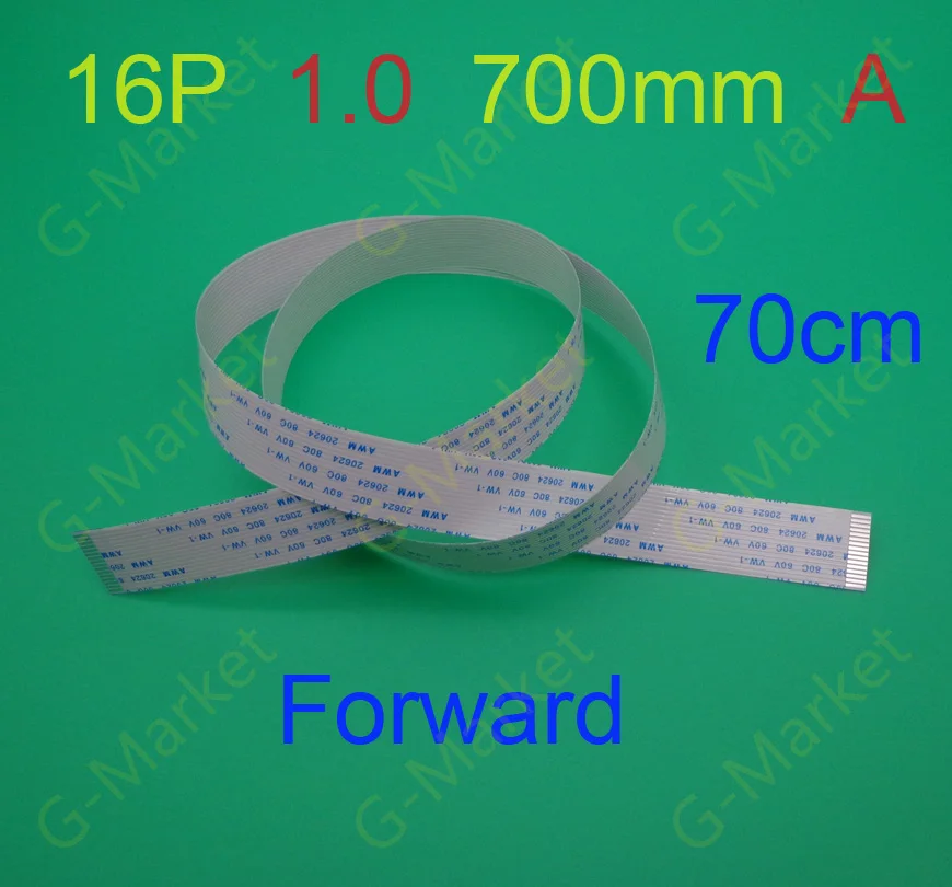 2-100pcs/lot New Ffc Fpc Flat Flexible Cable 1.0mm Pitch 16 Pin 16pin ...