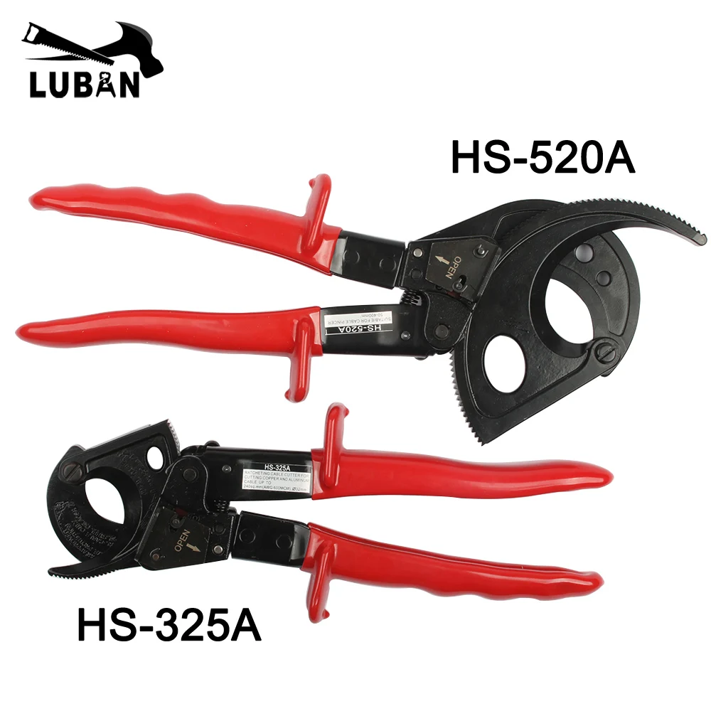 HS-520A 400mm2 Ratchet Cable Cutter Plier Tools Ratcheting Germany ...