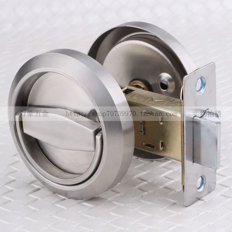 304 Stainless Steel Invisibility Door Lock Hide Lock Sided Handle Locks ...