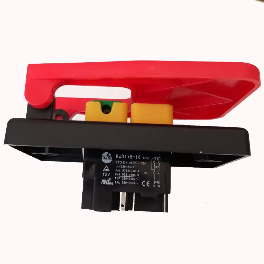 220V 240V 16A 5E4 Table Saws Electromagnetic Pushbutton Switch Paddle ...
