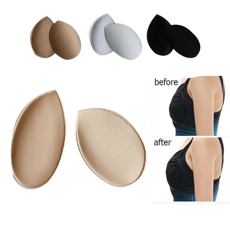 5pair Invisible Push Up Bra Accessories Foam Bra Pads Sponge Inserts Bra Padding For Bras