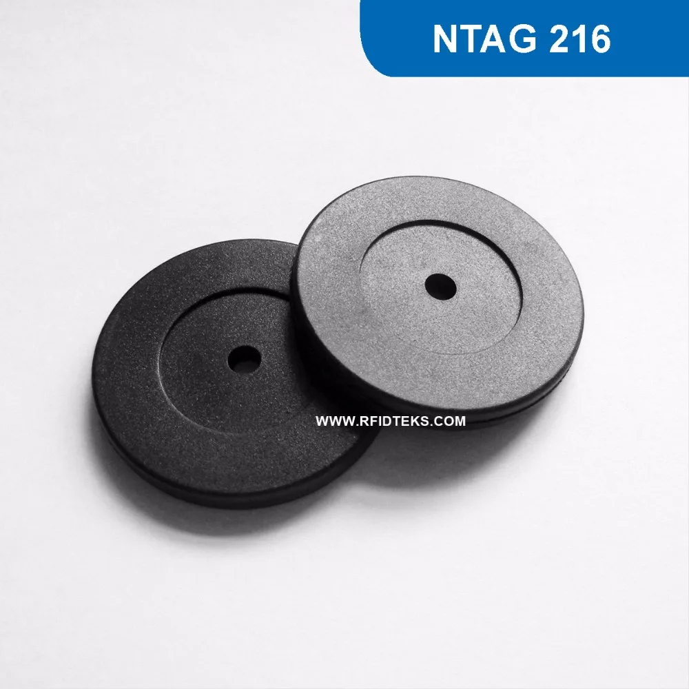 RT35MM ABS RFID Token Tag, NFC Disc Tag for NFC Mobile Phone TAG ...