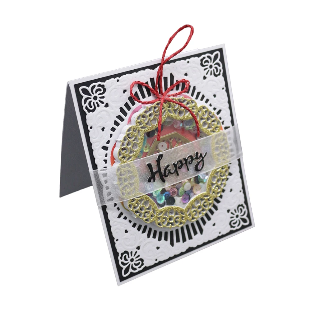 Metal Cutting Dies Scrapbooking New Arrival Square and Round Album ...