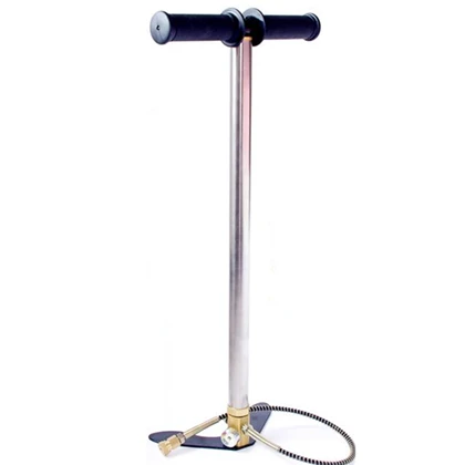 4500PSI 300bar 30mpa High Pressure Hand Operated Air pump Hunting Three ...