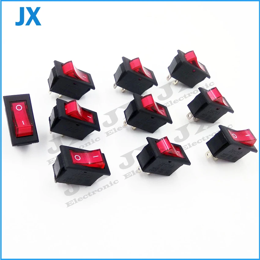 AC Power Switch rectangle on/off Switches for Arcade Upright Cocktail ...