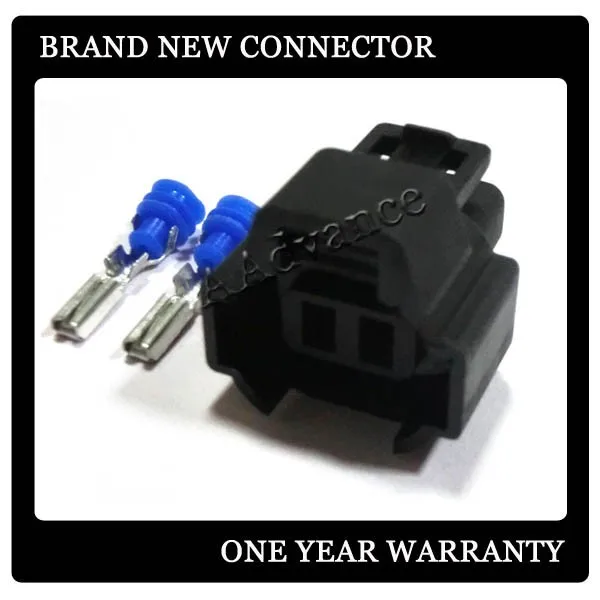 Dual Slot Connector 2 Pin Female Auto Connectors Waterproof For Fuel ...