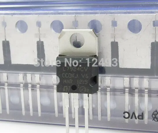100PCS L7924CV L7924 7924 Voltage Regulator 24V 1.5A|regulator ...