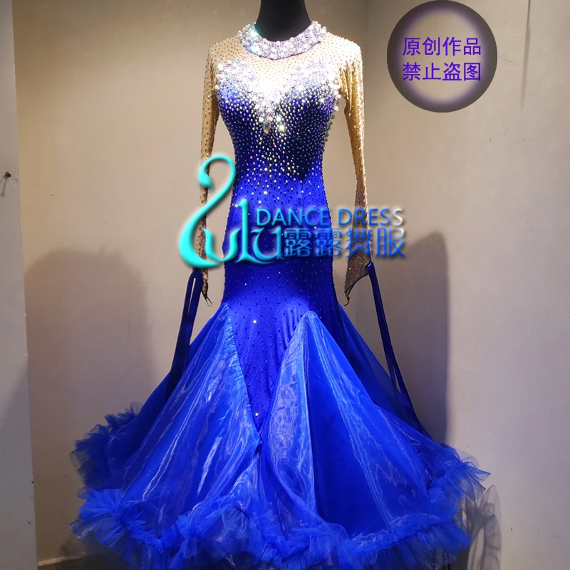 Robe de bal pour femmes, tango waltz lisse us 8, robe de compétition de ...