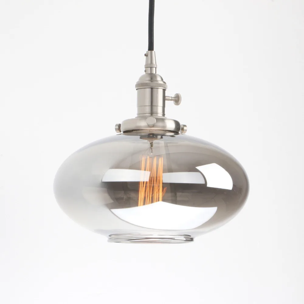 Permo Vintage Pendant Lights Reflective Glass Luminaire Pendant Ceiling ...