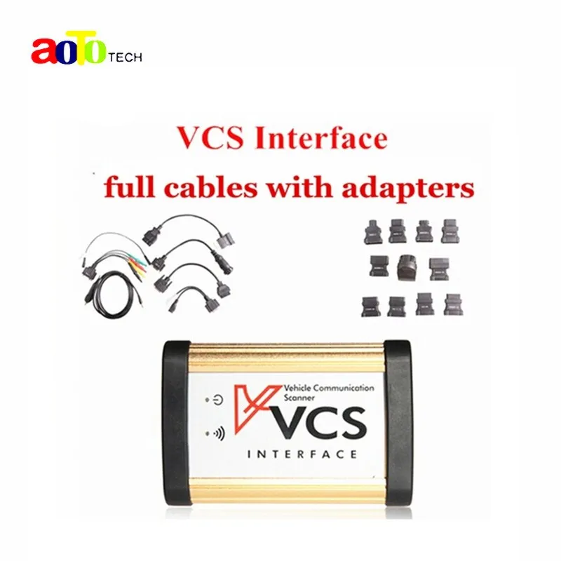 2017 Newest VCS Vehicle Communication Scanner Interface with Full ...