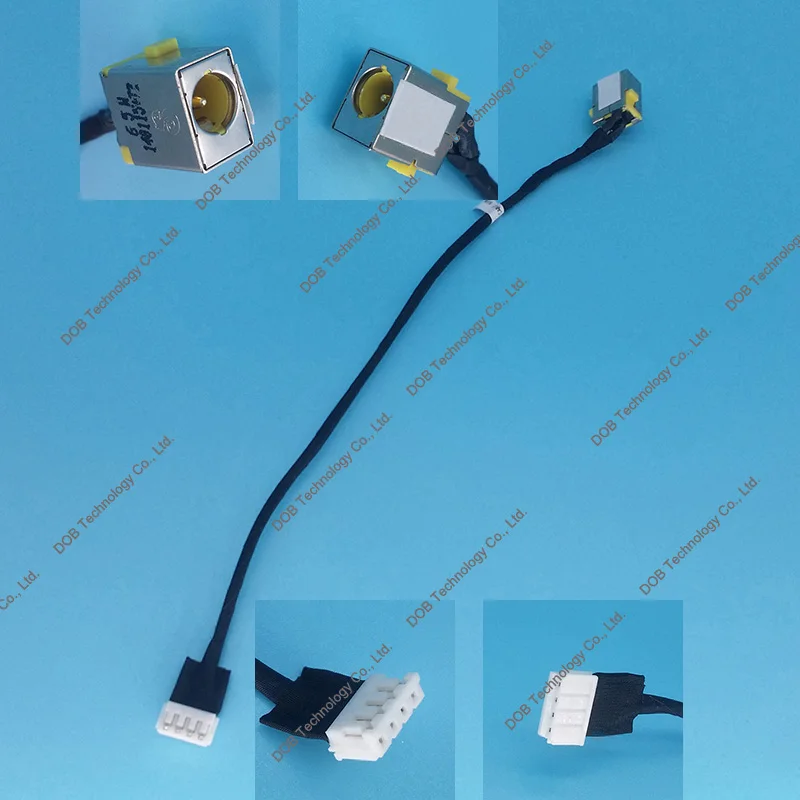 Cabo/conector de energia dc original gateway ne722 nv76r ne71b06u ...