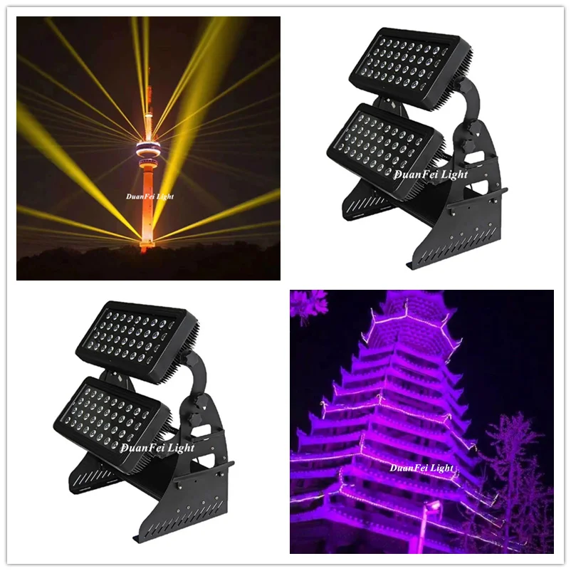 6lot Outdoor Building Projection Led City Color Led 72x10w Rgbw Dmx ...