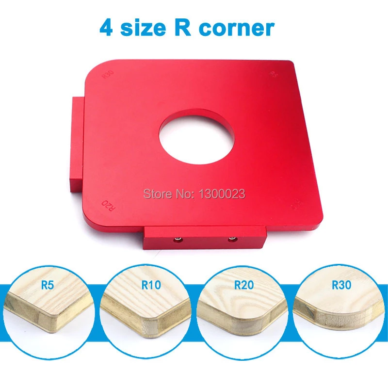 R round Corner jig template Panel Radius Quick Jig + 1pc Router Bit ...