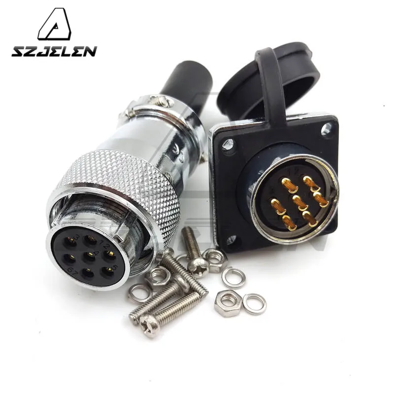 WF16-7pin-High-Voltage-Connector-Plug-Socket-Industrial-Power-Connector ...