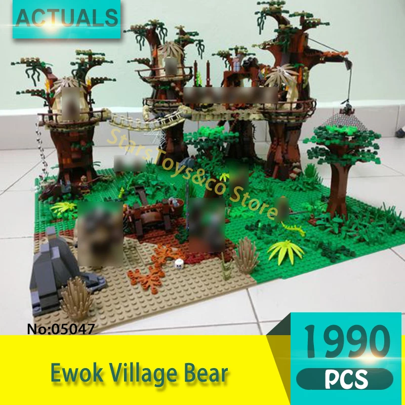 05047 1990 Stks Bos dorp Model Bouwstenen Set Bricks speelgoed Voor ...