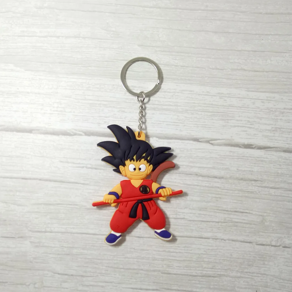 8 style Dragon ball PVC Keychain Key Ring anime dragonball evolution ...
