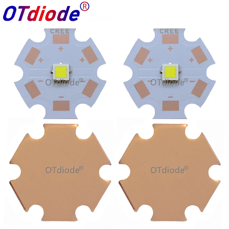 1PCS 12V High Power 13W Newest Cree XHP35 HI White 6500K Led Emitter ...