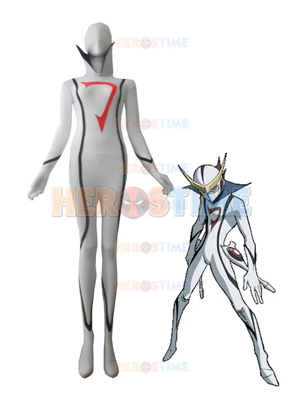 Casshern sins costume 화이트 스판덱스 anime casshern 슈퍼 히어로 의상 할로윈 의상 무료 배송 ...