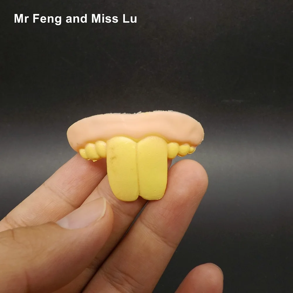 Gags Practical Funny Practical Jokes Prank Freak False Teeth Halloween ...