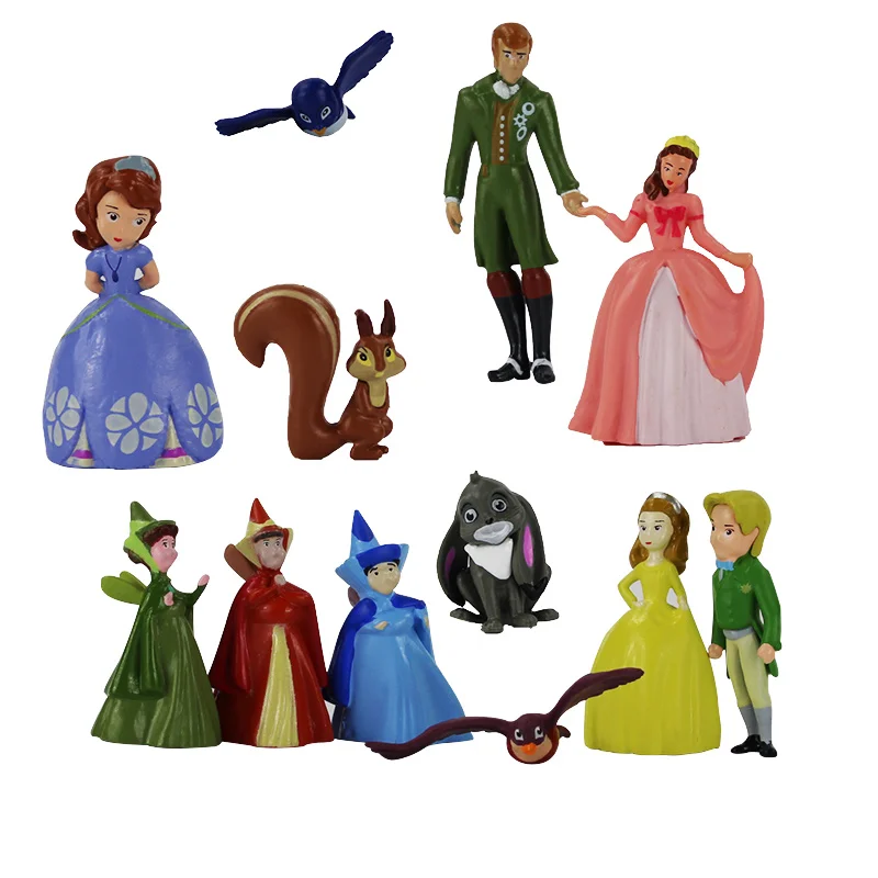 3cm-6cm-12pcs-lot-Princess-Action-Figures-PVC-Sophia-The-First ...