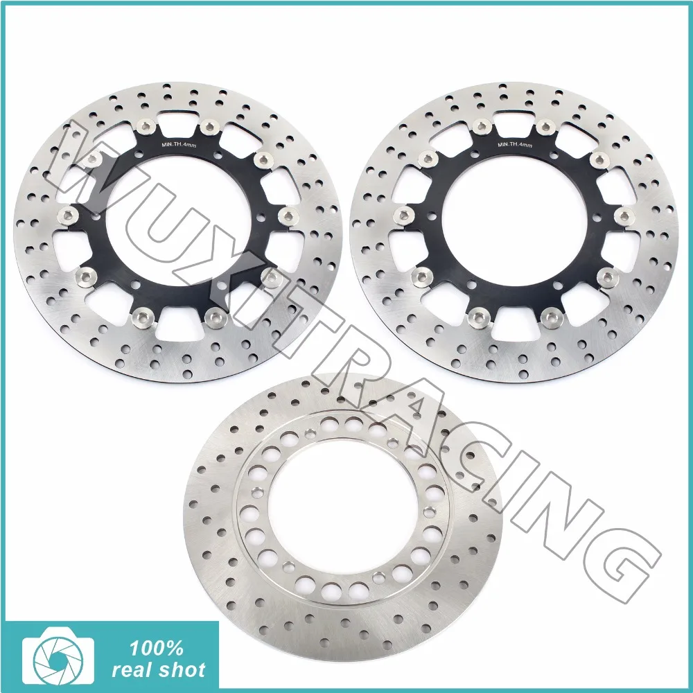 Full Set Front Rear Brake Discs Rotors for YAMAHA XJ 600 N XTZ 660 ...
