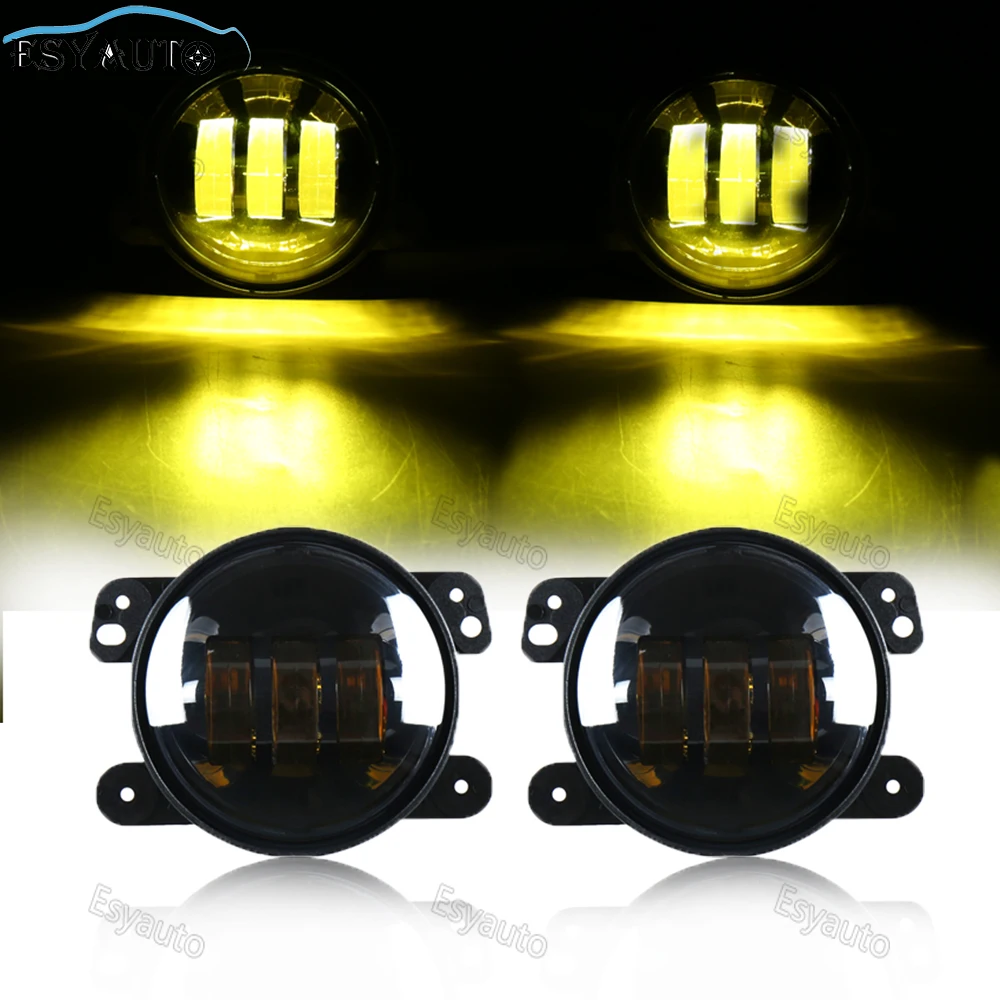 Aliexpress.com : Buy 4 inch Fog light Amber led fog lights driving ...