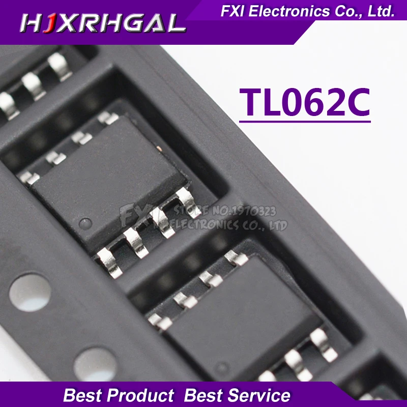 10pcs TL062C TL062 TL062CDR SOP 8 Operational Amplifiers Op Amps Dual ...