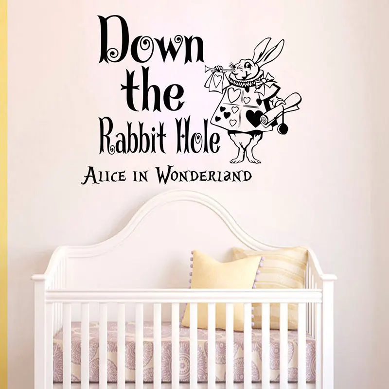 Alice In Wonderland Rabbit Hole Quote