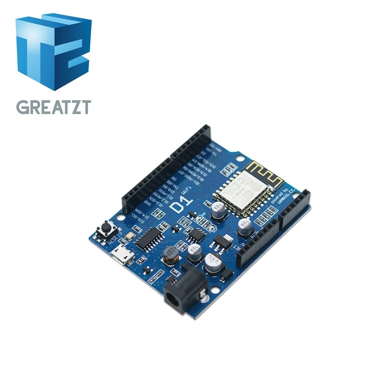 GREATZT Free shipping Smart Electronics ESP 12F WeMos D1 WiFi uno based ...