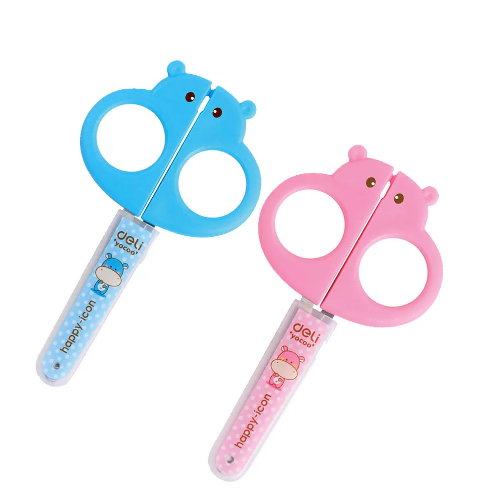 2-Pcs-Lot-Cute-Lovely-Cartoon-Hippo-Scissor-for-School-Stationery ...