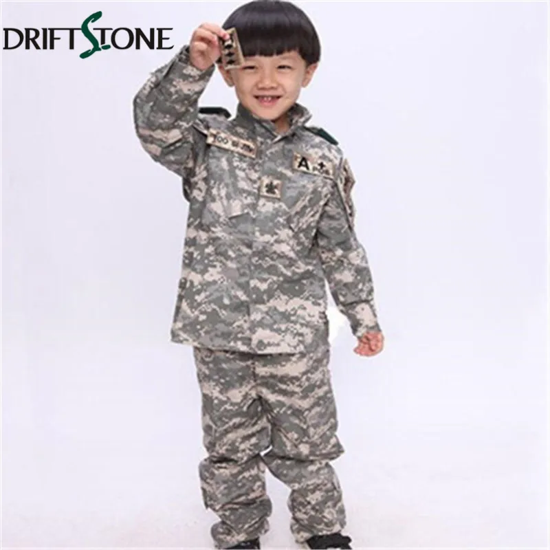 Kids Airsoft Military Tactical Uniform Sets Teenager Army Clothing ...