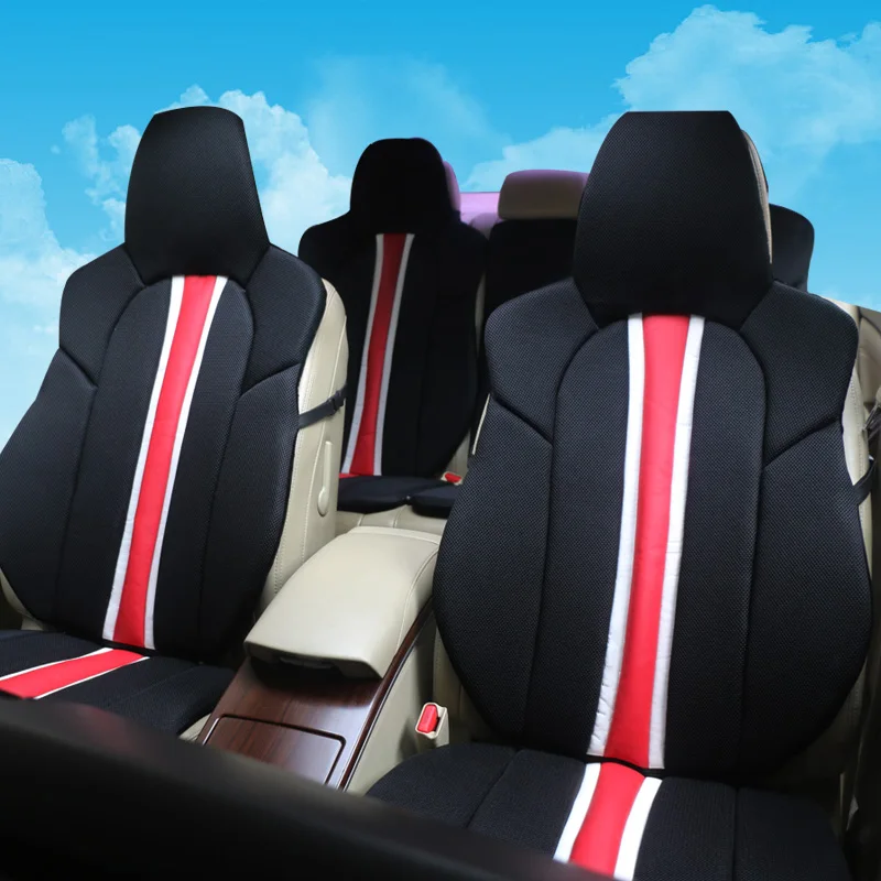 Breathable Mesh Car Seat Covers Fit For Most Cars Seats Pad Luxurious