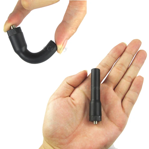 XQF VHF UHF SMA F Female Dual Band Soft Antenna SF 20 for BAOFENG ...