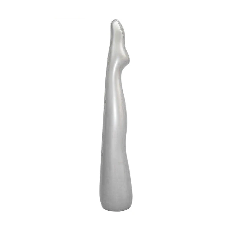 Inflatable PVC mannequin single leg, female mannequin inflated model ...