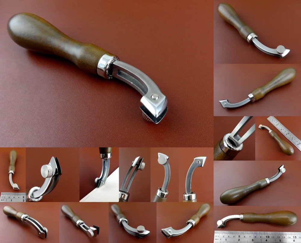 Home & Hobby Leather edge creaser 1800s antique boxwood leathercraft ...