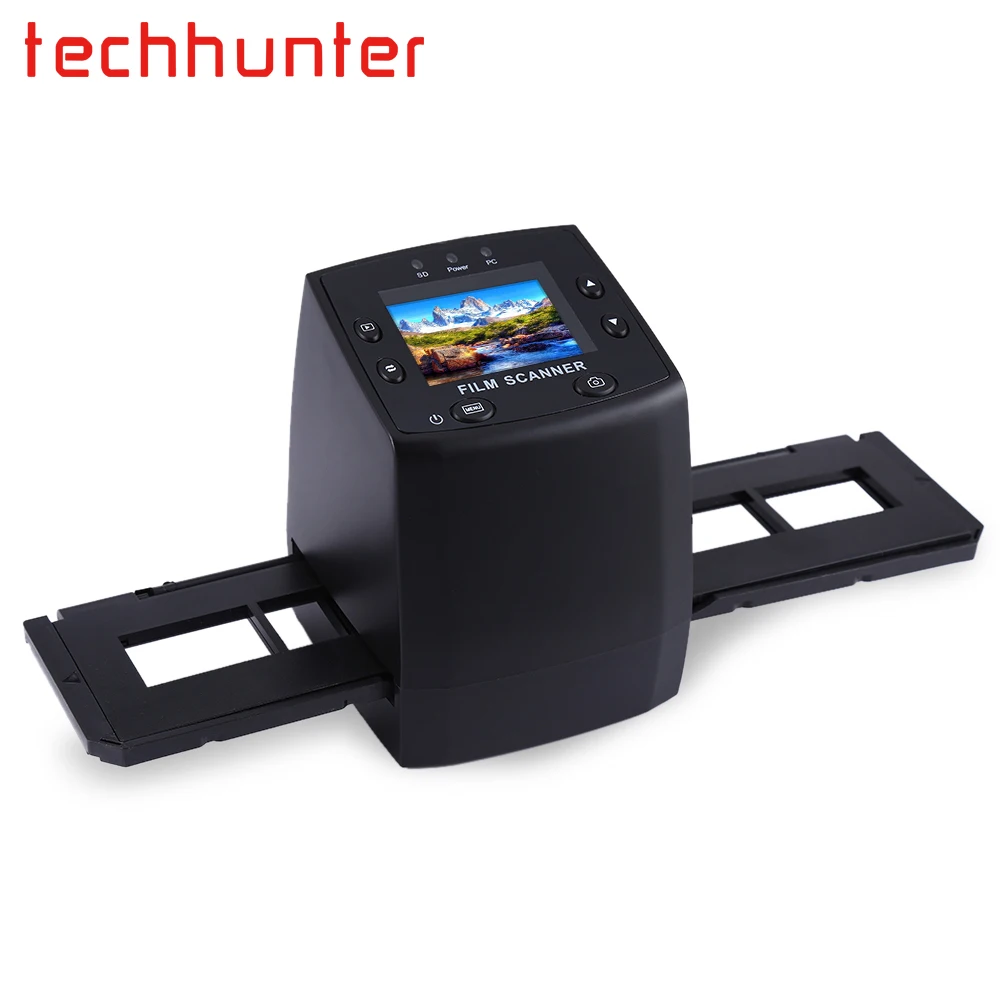 Techhunter Ec717 5mp 35mm Negative Film Slide Viewer Scanner Usb ...