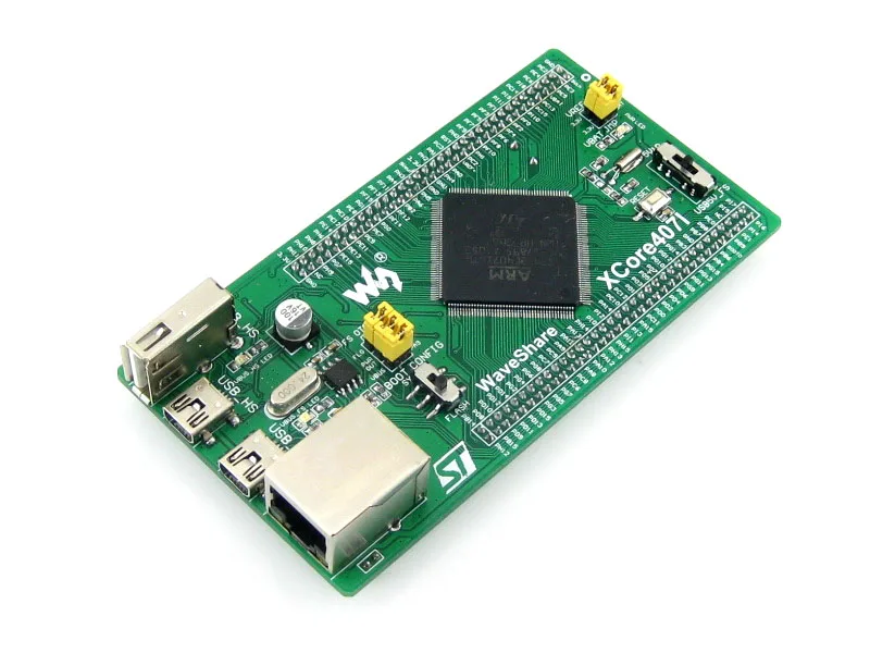 STM32 Board STM32F407IGT6 MCU core board, with IOs, USB, Ethernet ...