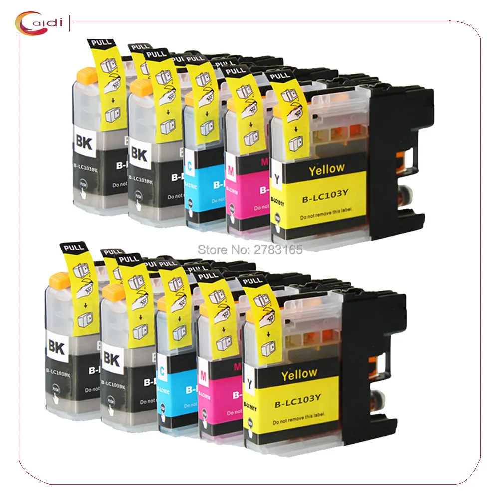 10pack Compatible Ink Cartridge For Brother Dcp-j152w Mfc-j245 Mfc ...