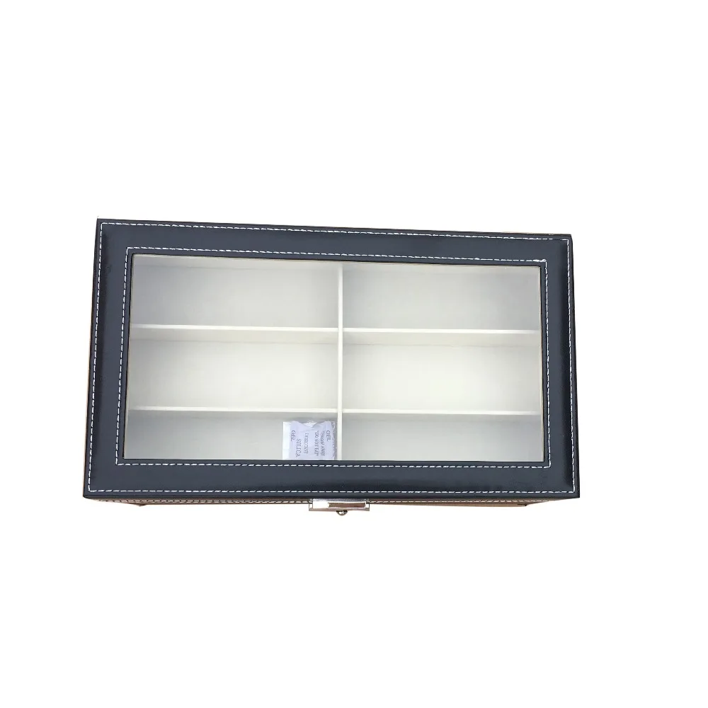 12 pieces capacity lockable eyeglass counter table display box sunglass ...