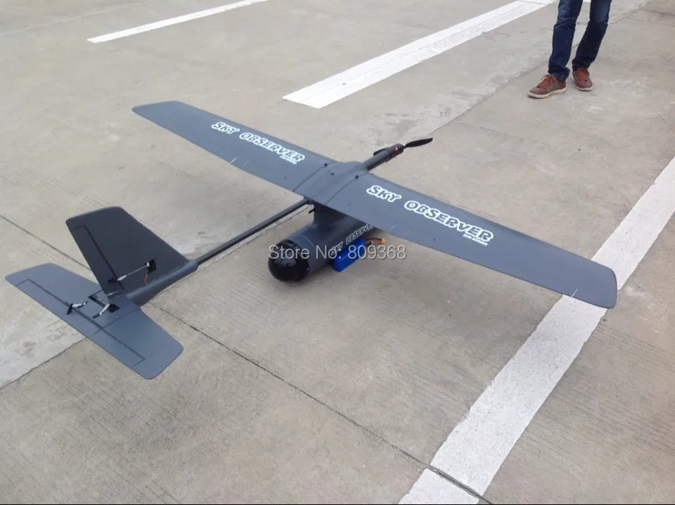 ZETA SKY OBSERVER UAV/FPV wing EPO airplane model 2m wingspan 2-axis ...