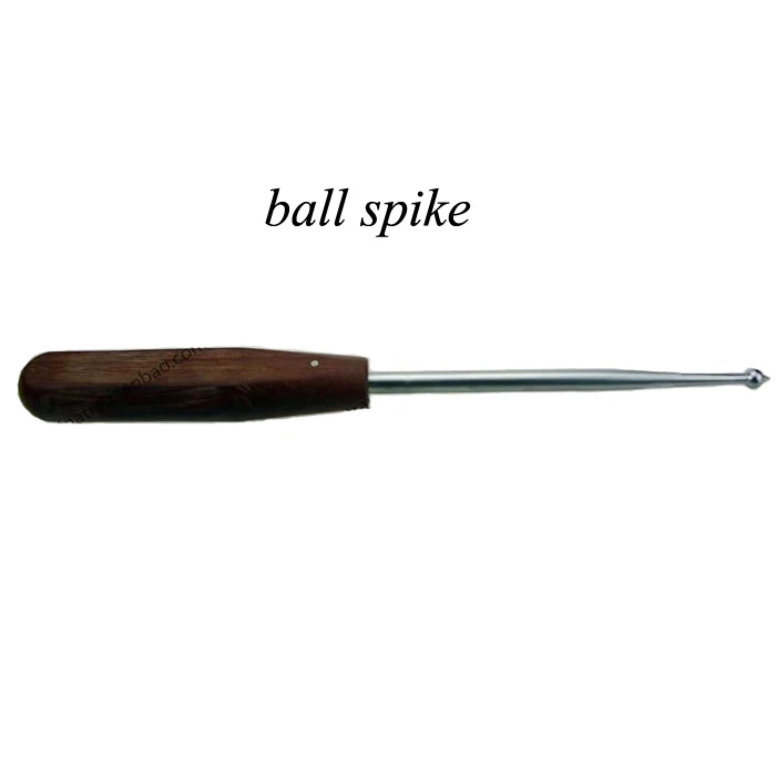 Orthopedics-instrument-medical-stainless-steel-wooden-handle-ball-spike ...