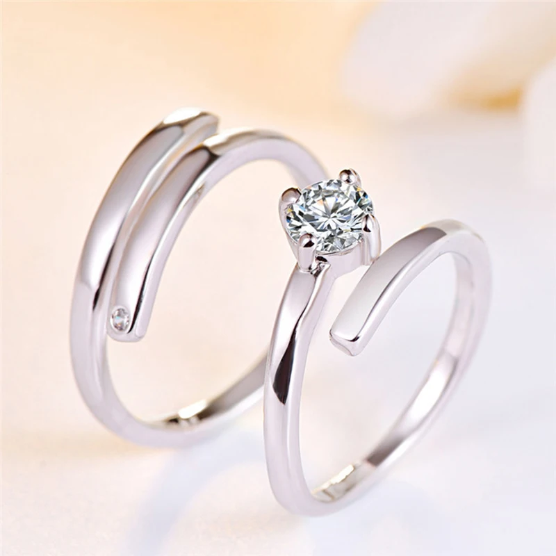 Personalized-Stainless-Steel-Free-Adjustable-with-Diamond-Wedding-Ring ...