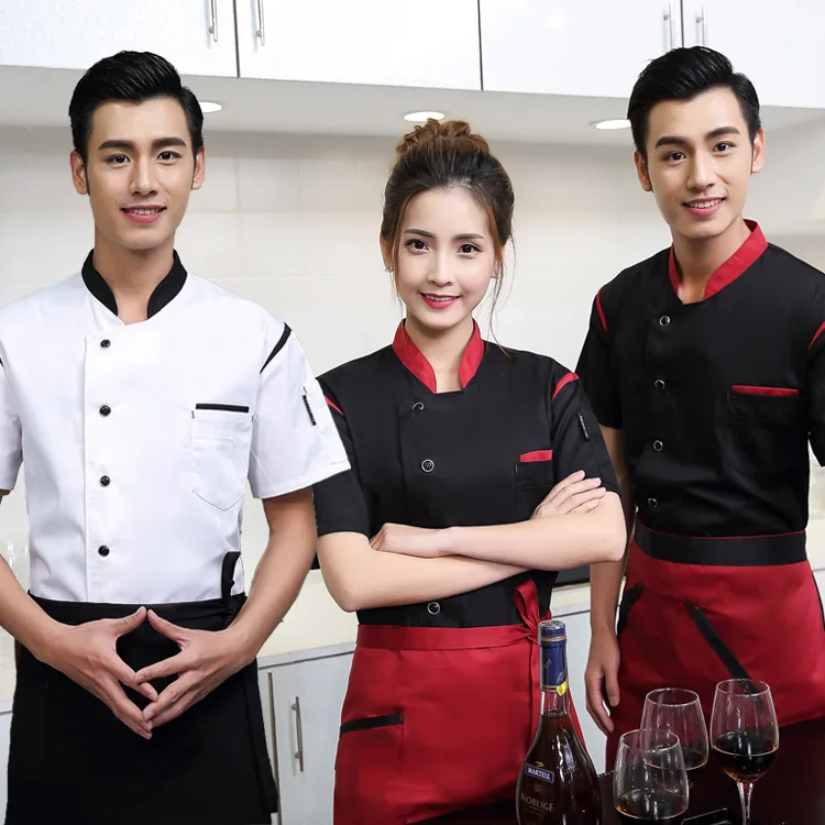 New Arrival Work Tops Chinese Restaurant Chef Uniforms Fashion Chef ...