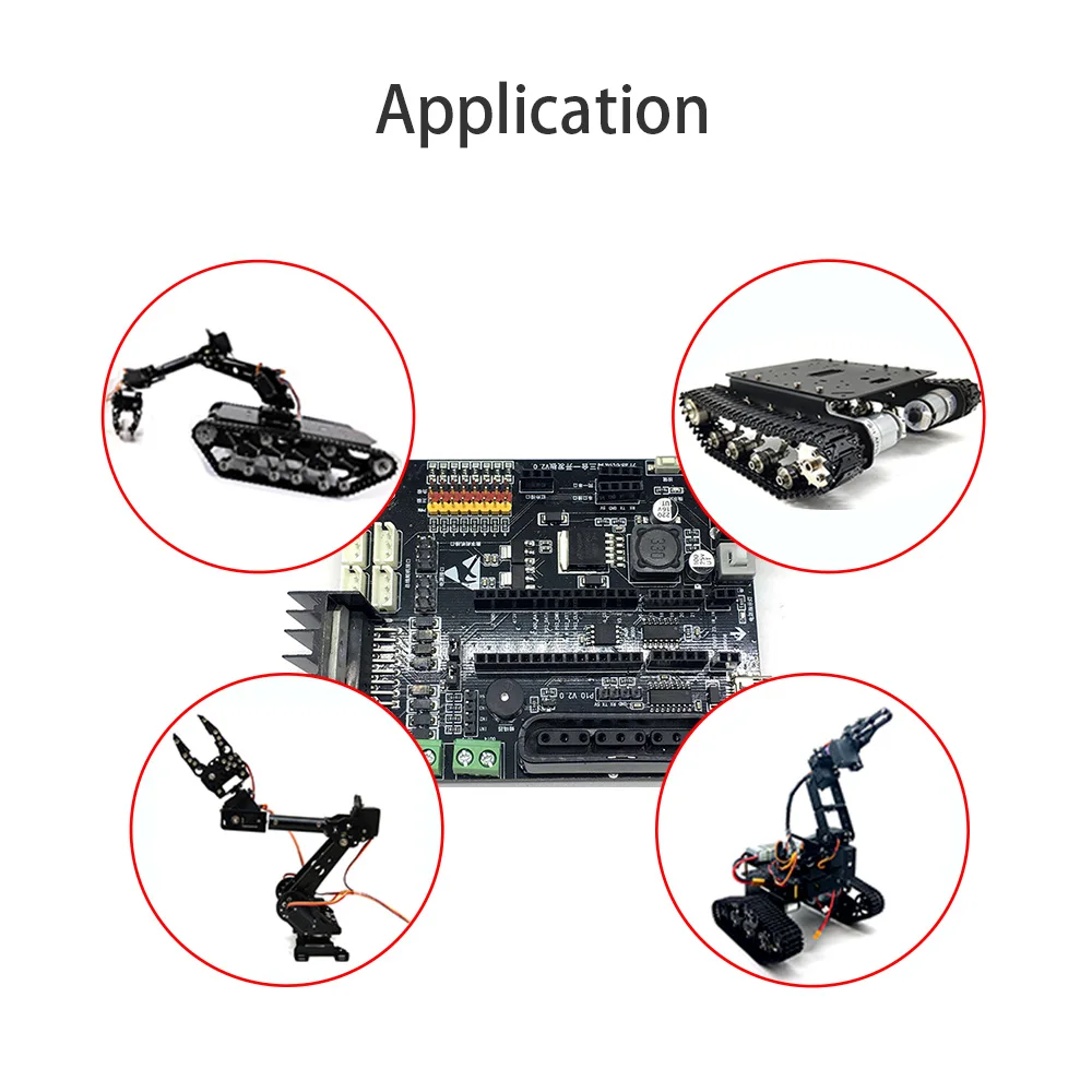 3 in 1 Controller, 2ch 4ch DC Motor driver 8 way Servo Drive expansion ...