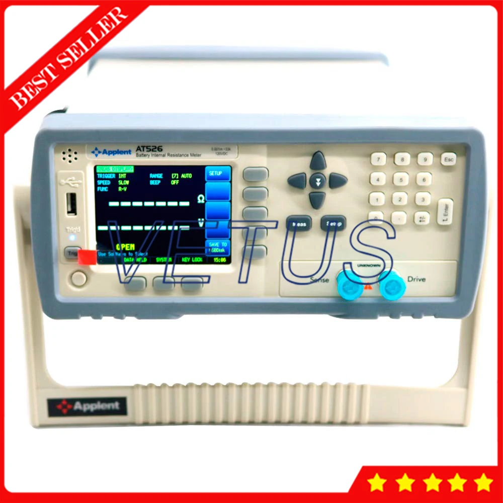 At526 Ac Low Ohm Meter Battery Internal Resistance Meter Ac Resistance ...