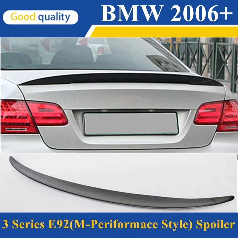 M performance style e92 coupe e93 cabriolet spoiler rear trunk wing for ...